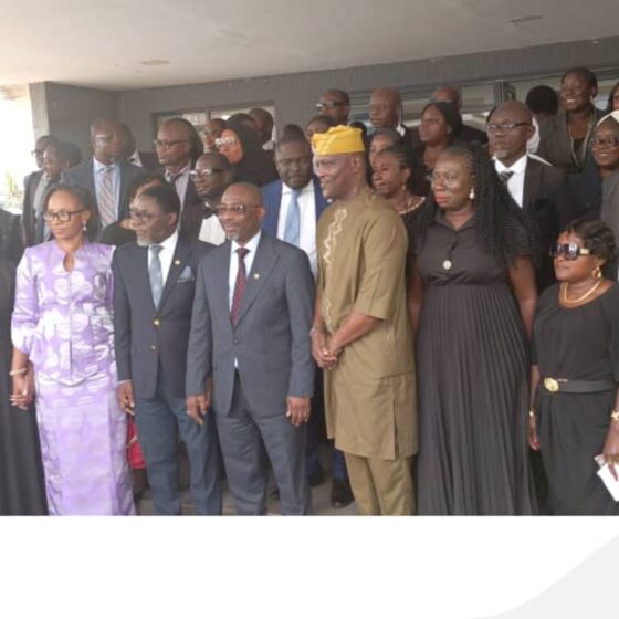 Appointment and Inauguration of Head of Legal Unit at the LCDA on Lagos ...